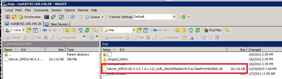 EMC RecoverPoint for VMs ESXi Splitter Installation – DavidRing.ie