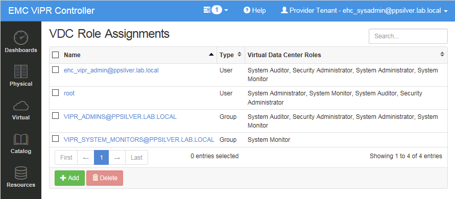 ViPR Controller -Configuring AD Authentication – DavidRing.ie