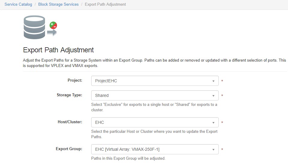 Dell EMC ViPR 3.6 – VMAX Export Path Adjustment – DavidRing.ie