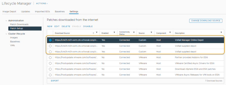 VxRail – Enable vSphere Lifecycle Management (vLCM) – DavidRing.ie